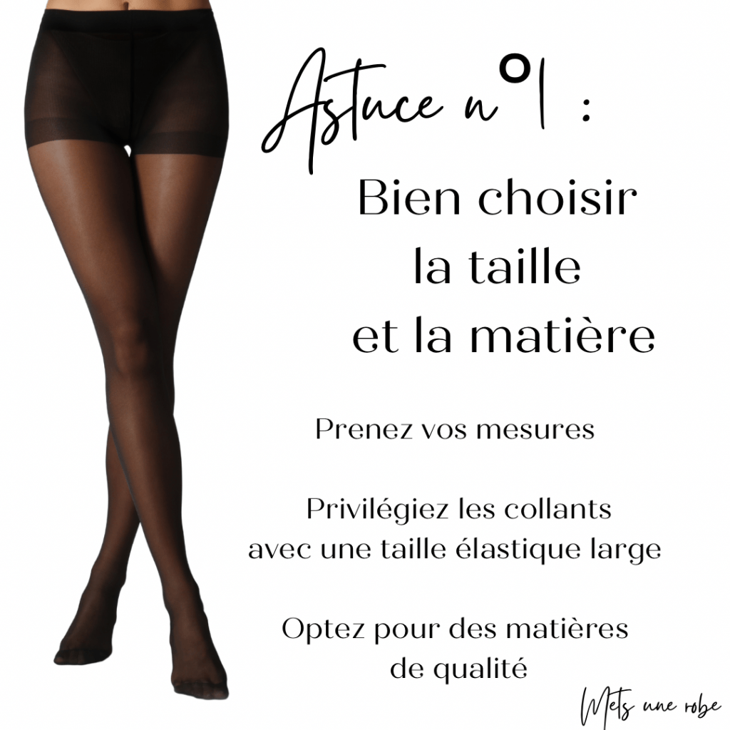 Comment choisir des collants pour éviter les problèmes